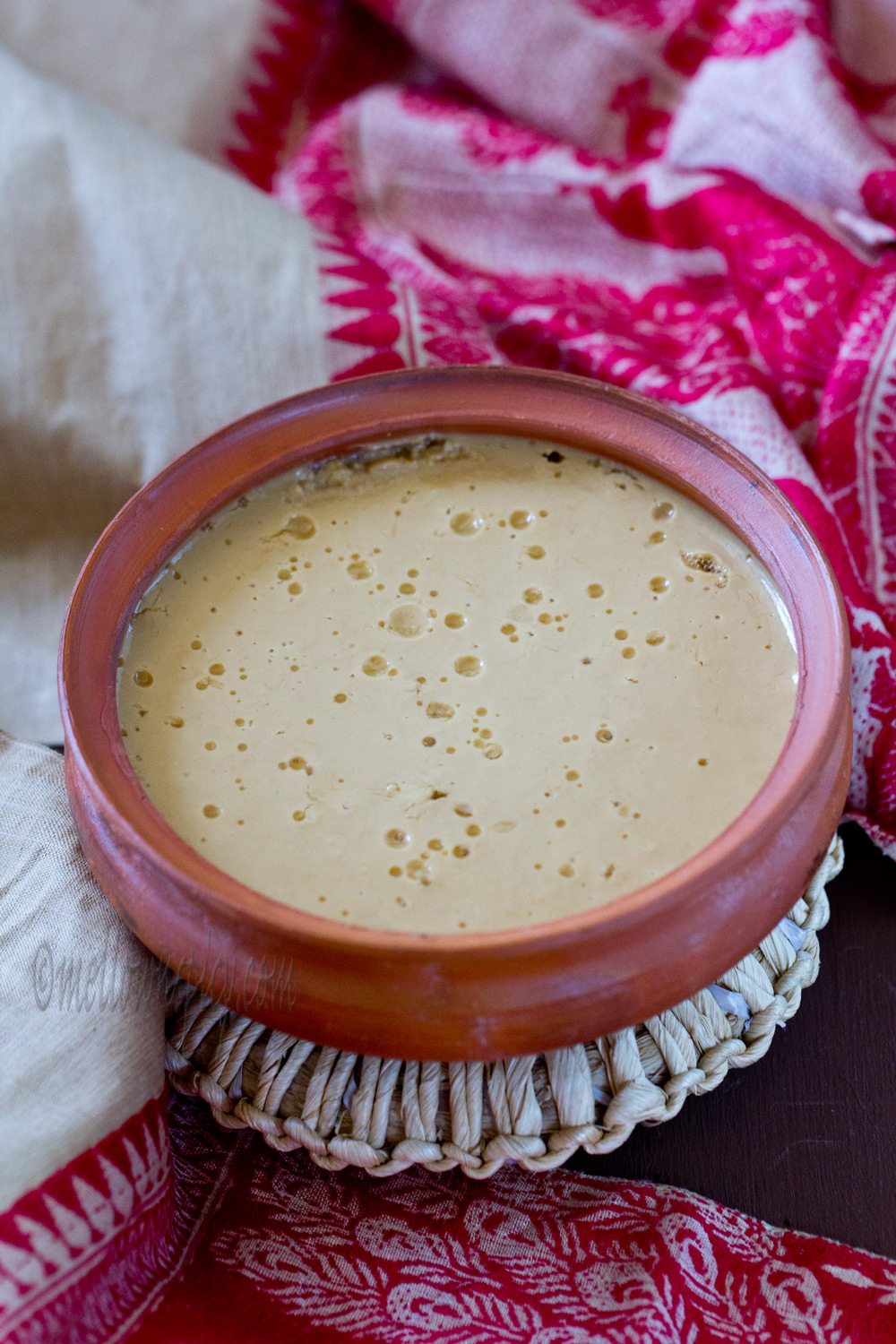 Laal Mishti Doi: Caramelized Sweet Yogurt |Sweet|